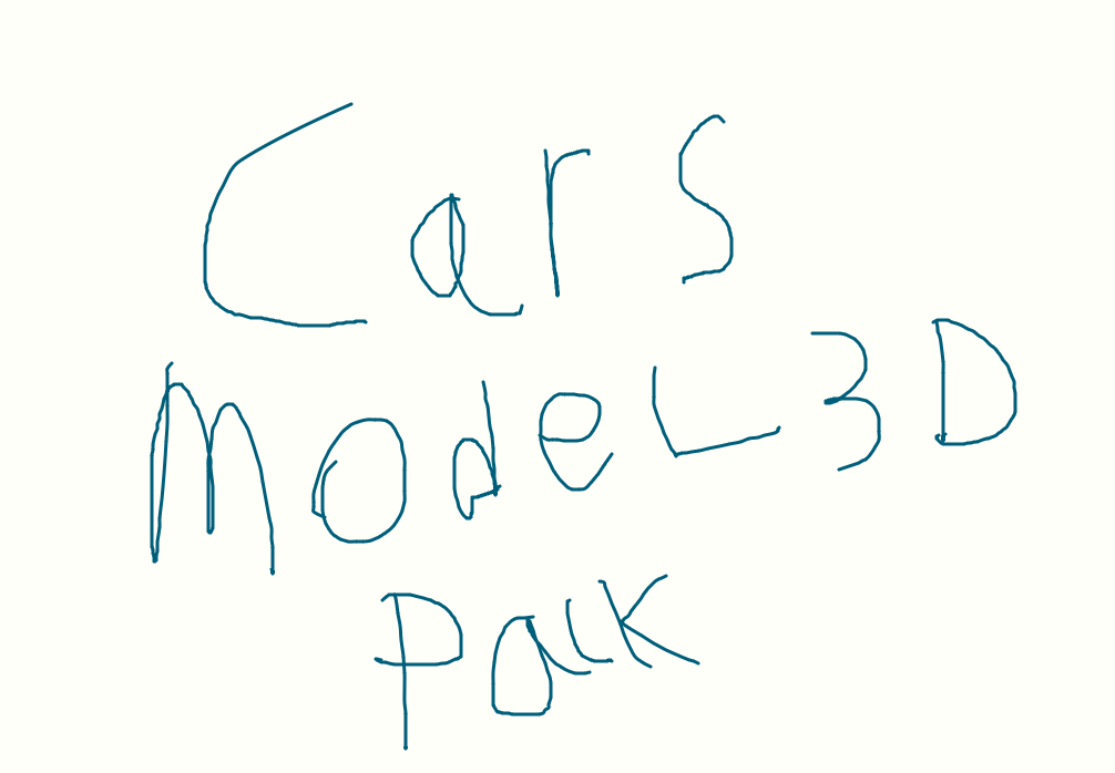 Cars 3d Model Pack P3D by Kylewithem on DeviantArt