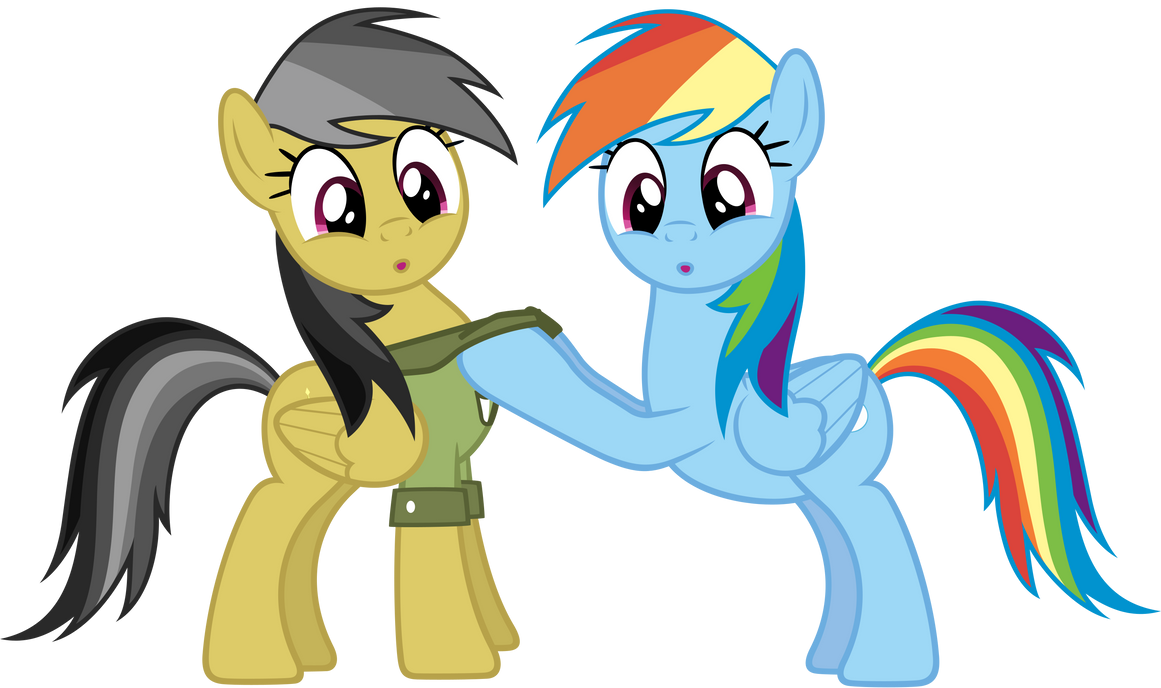 Rainbowdash And Daring Do by xGSYMarley on DeviantArt