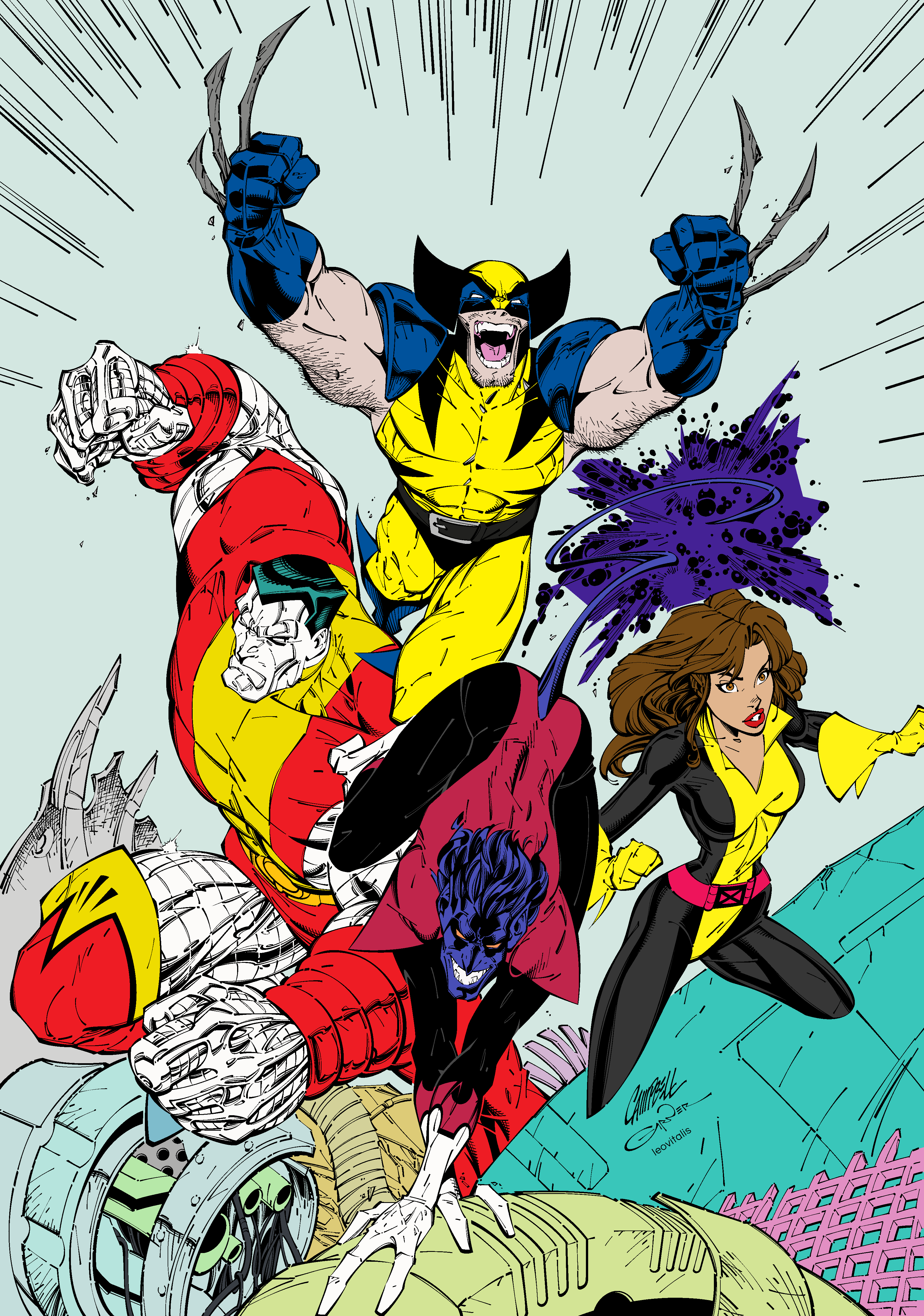 X Men Re Inks by texas0418 on DeviantArt