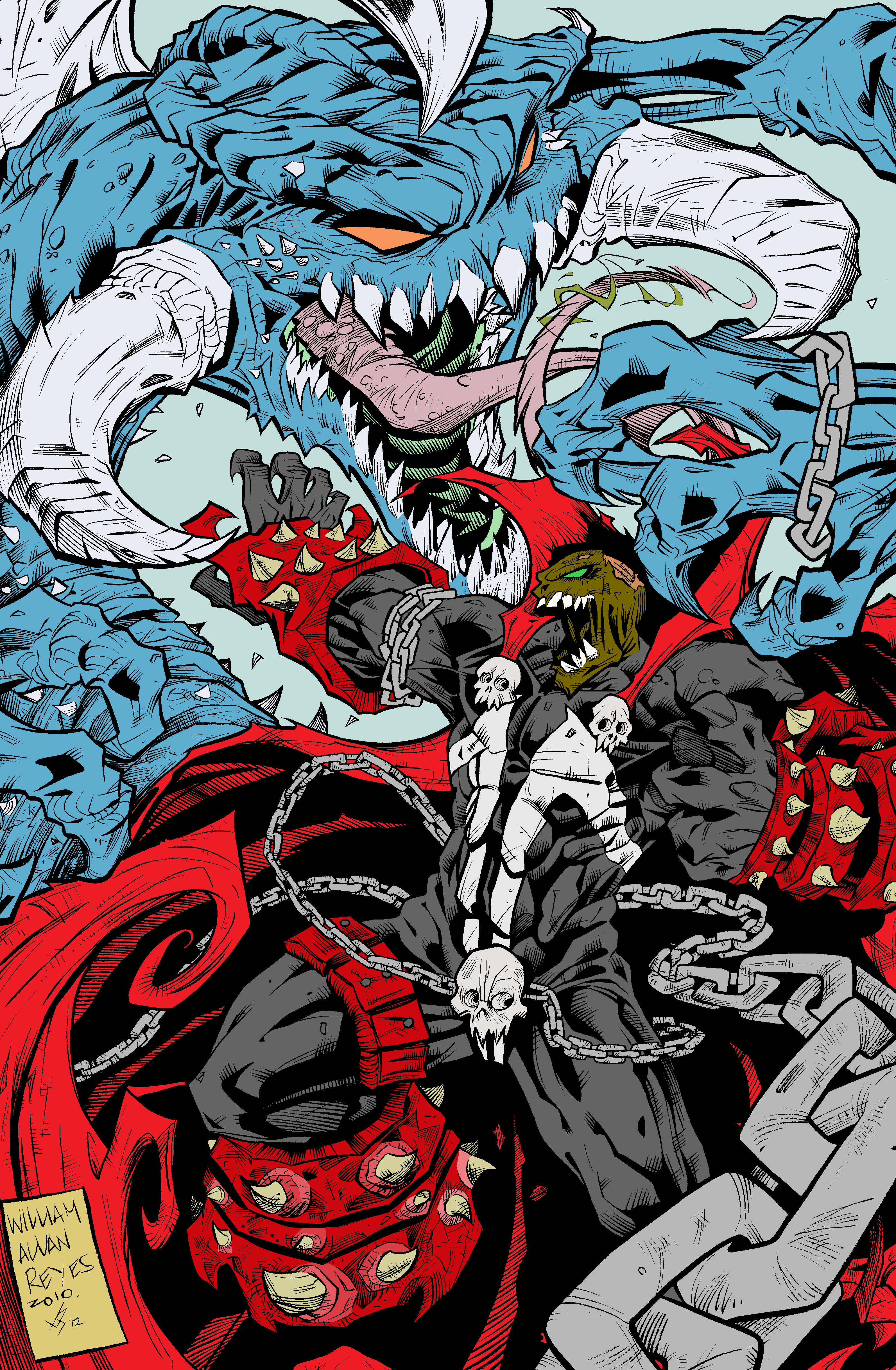 Spawn vs Violator by texas0418 on DeviantArt