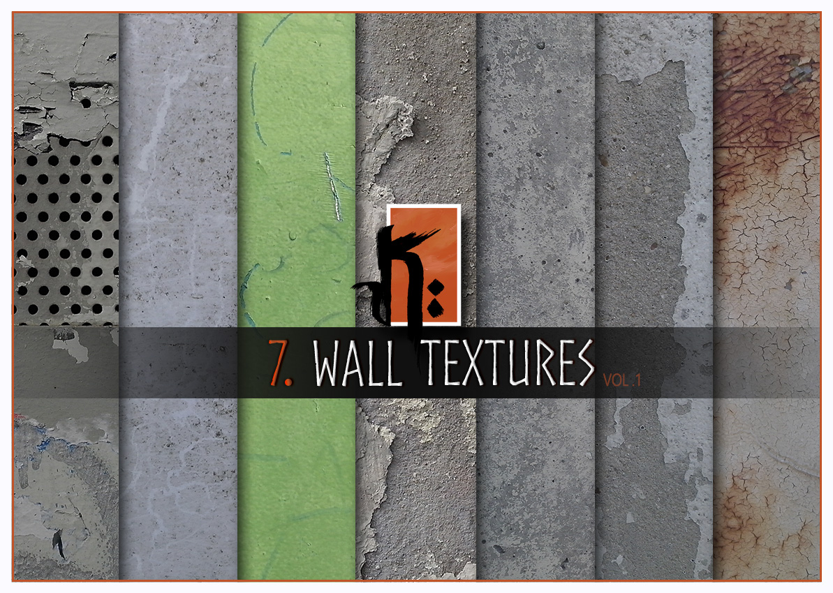 7 WALL TEXTURES - vol.1 by iamKrakograff on DeviantArt