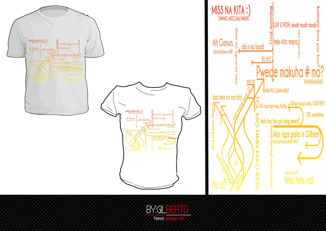 Teks gradient by Gilbertoloco on DeviantArt