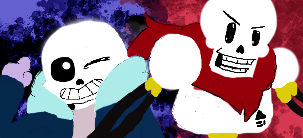 THE GREAT PAPYRUS! and his brother, sans. :) by HumanNapstablook on ...