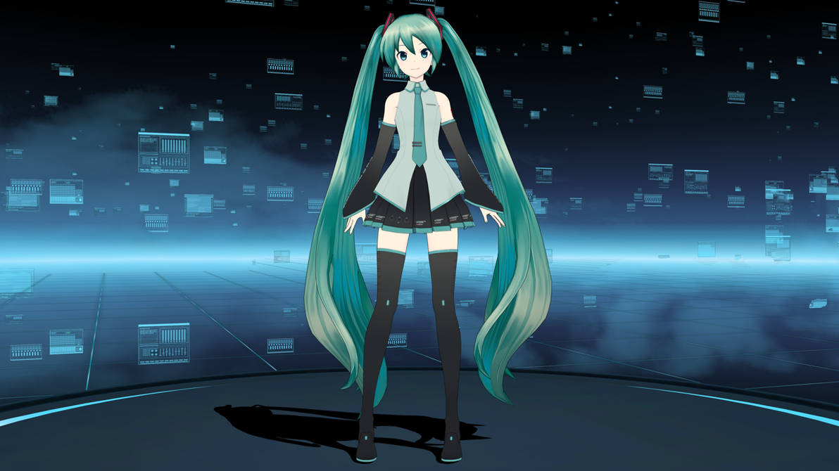 [MMD MODEL DL] DT Hatsune Miku V2 by HatennaDT on DeviantArt