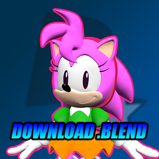 Classic Amy - FREE DOWNLOAD MODEL by Detexki99 on DeviantArt