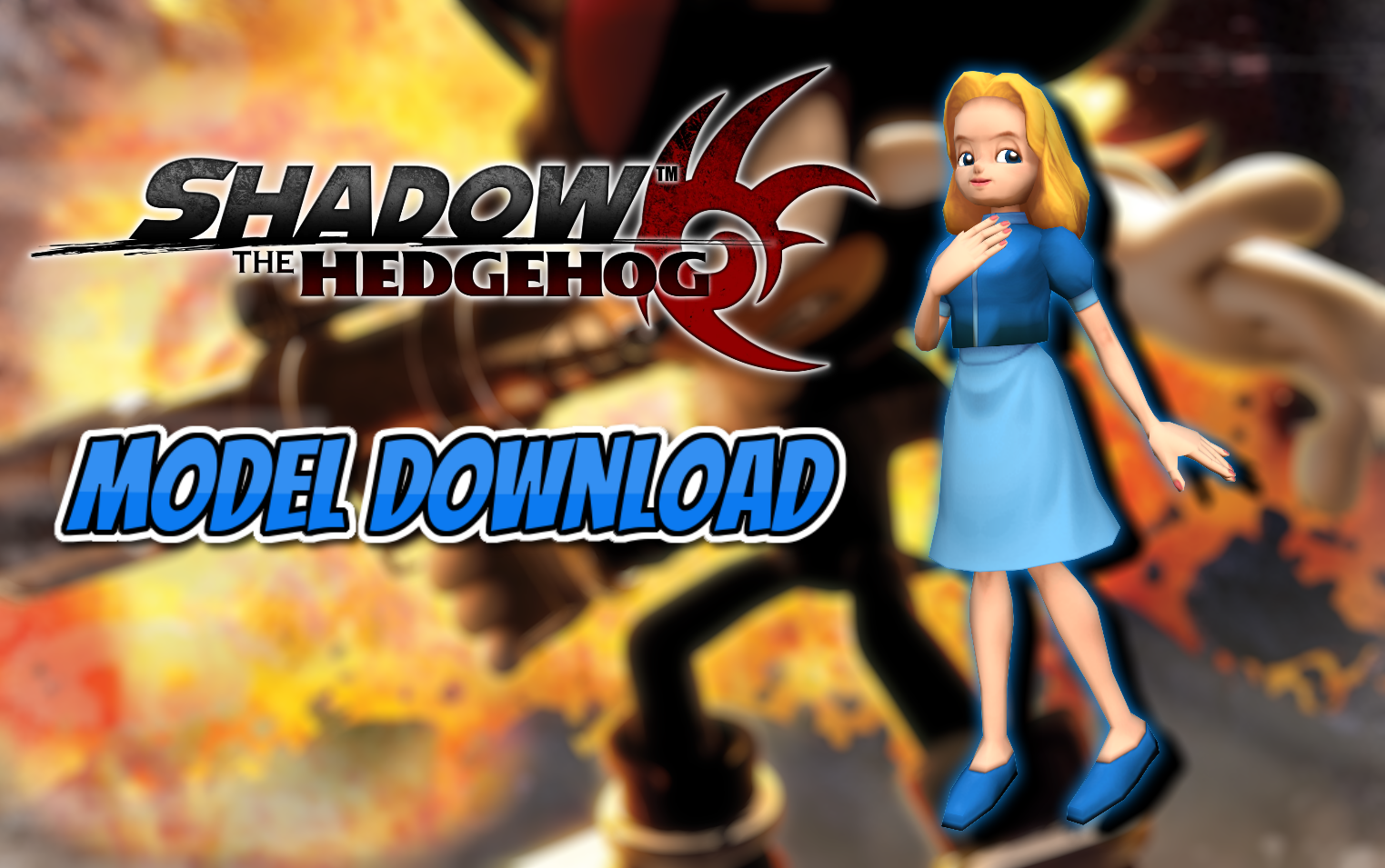 SHTH PS2 - Maria Robotnik (Cutscene) Model DL by Detexki99 on DeviantArt