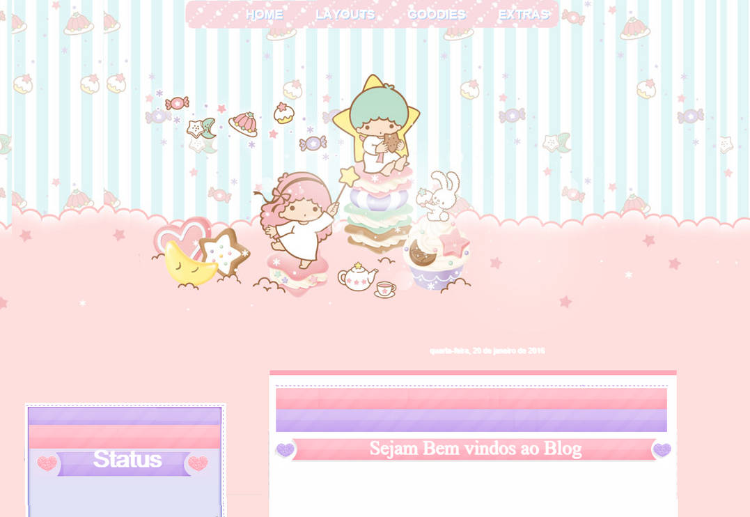 Layout Free Little Twin Star by larinha2015 on DeviantArt