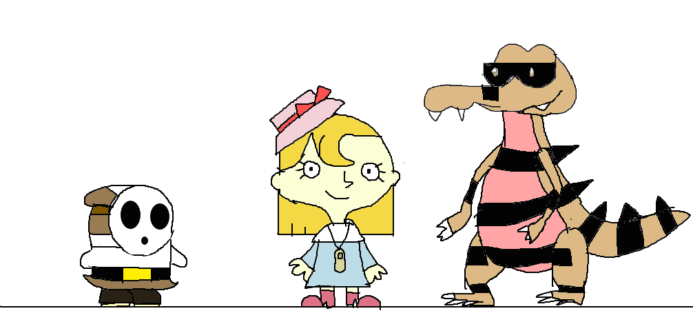 mummy guy krookorok and blonde girl by uniparrot20 on DeviantArt