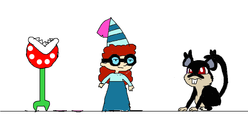 stalking piranha plant rattata and a princess girl by uniparrot20 on ...
