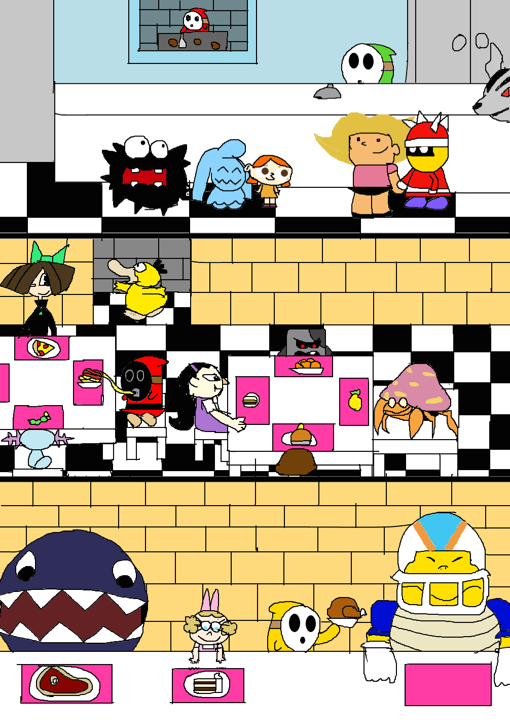 kitchens and dining rooms by uniparrot20 on DeviantArt