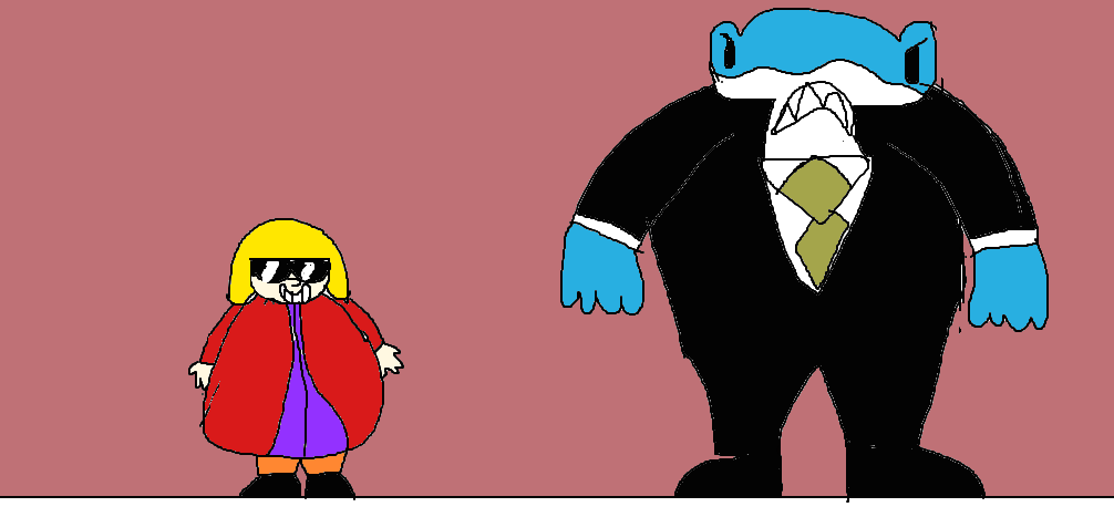 franklin the superstar and his bodyguard by uniparrot20 on DeviantArt