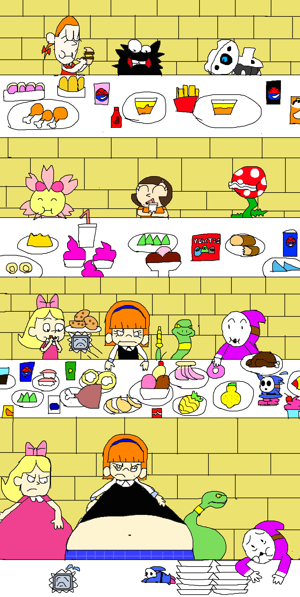 mukbangs by uniparrot20 on DeviantArt
