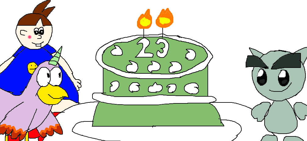 happy birthday 23 DA by uniparrot20 on DeviantArt