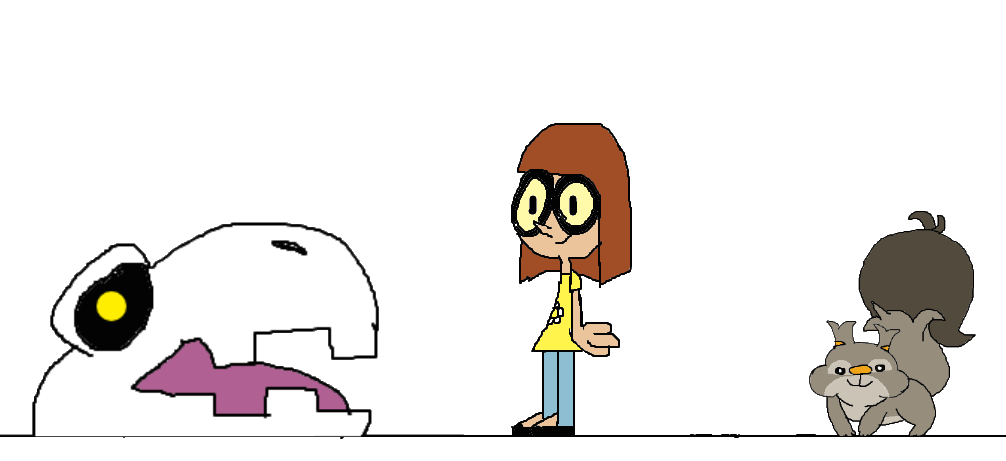 mattermouth skwovet and a glasses girl by uniparrot20 on DeviantArt