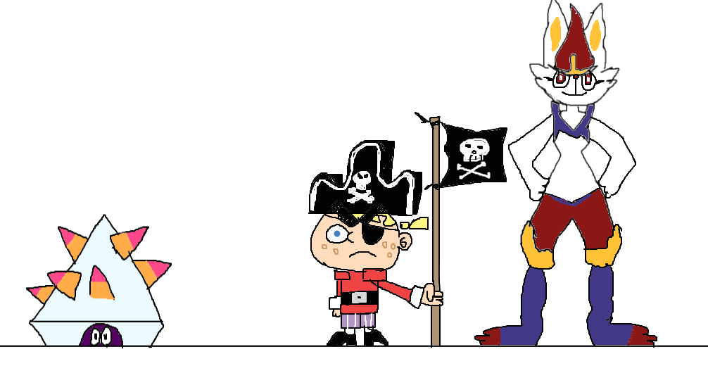 spinecone cinderace and a pirate girl by uniparrot20 on DeviantArt