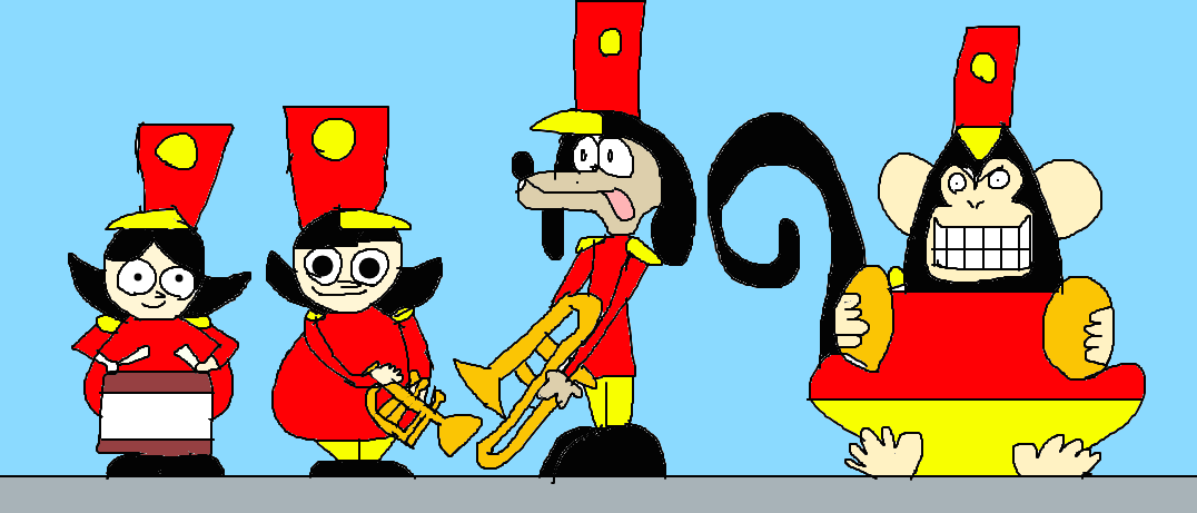 the band by uniparrot20 on DeviantArt