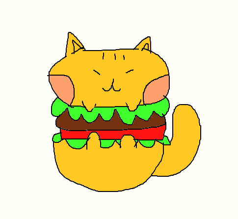 cat burger by uniparrot20 on DeviantArt