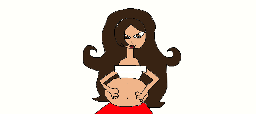 big belly maria posada (art trade) by uniparrot20 on DeviantArt