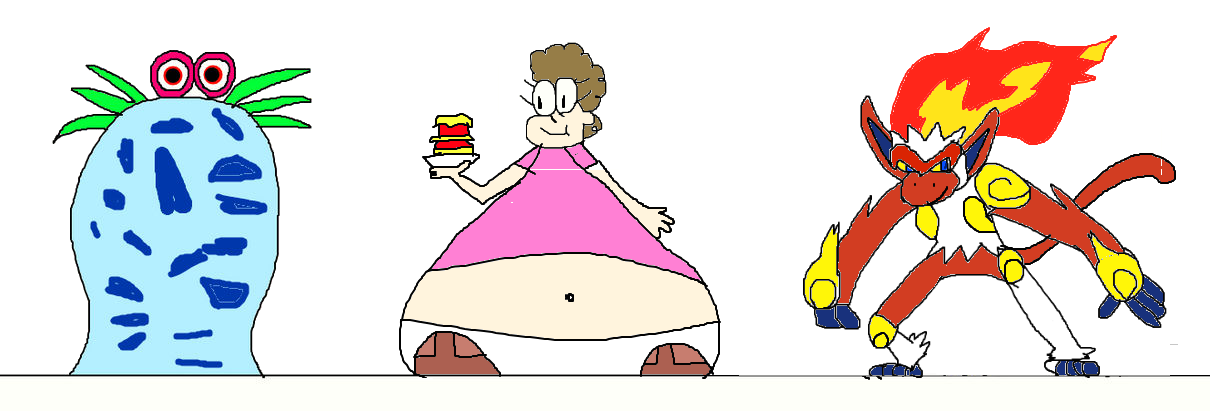 neuron infernape and BLOAToons by uniparrot20 on DeviantArt