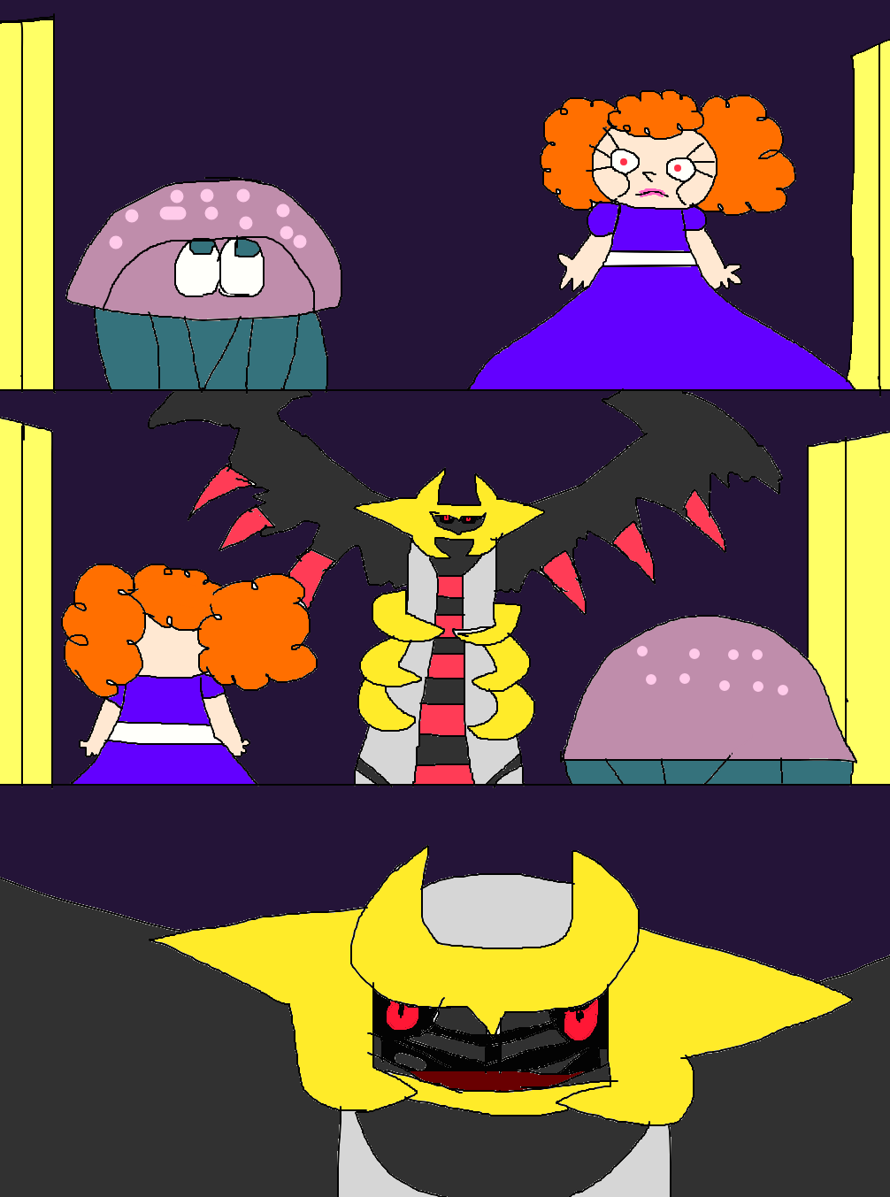 leuko giratina and BLOAToons pretty girl by uniparrot20 on DeviantArt