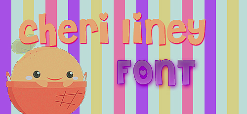 Font cheri Liney by OneProblemLove on DeviantArt