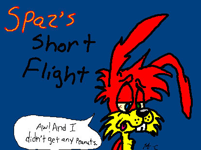 Spaz's short flight by spongefox on DeviantArt