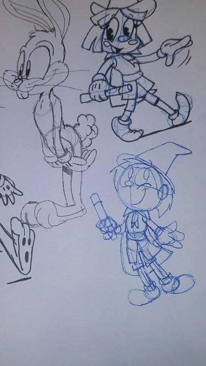 4-24-2020 Doodles Bugs n' Bobby and Penny by spongefox on DeviantArt