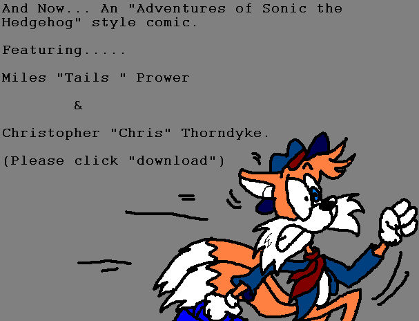Chris and Tails comic by spongefox on DeviantArt