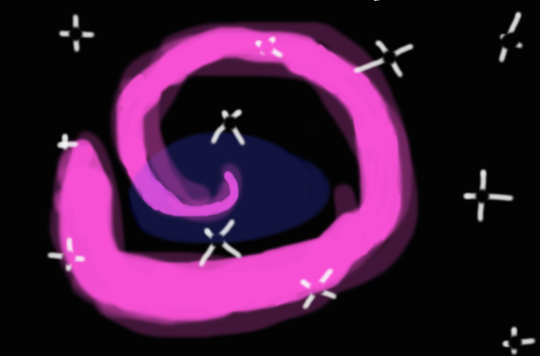 Giant Pink Swirly Thing by clovereyes43 on DeviantArt