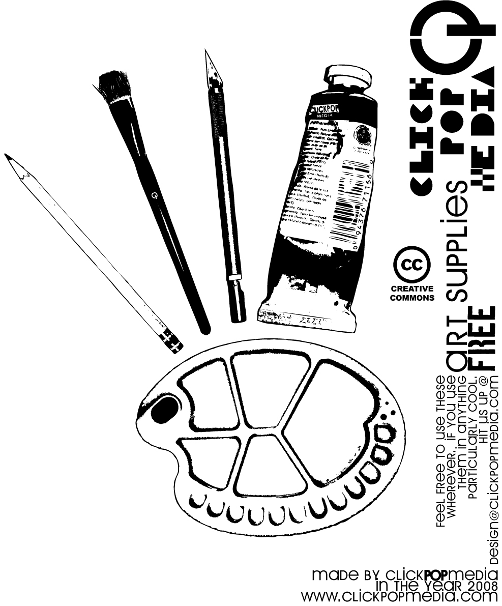 Art Supplies Free by clickpopmedia on DeviantArt
