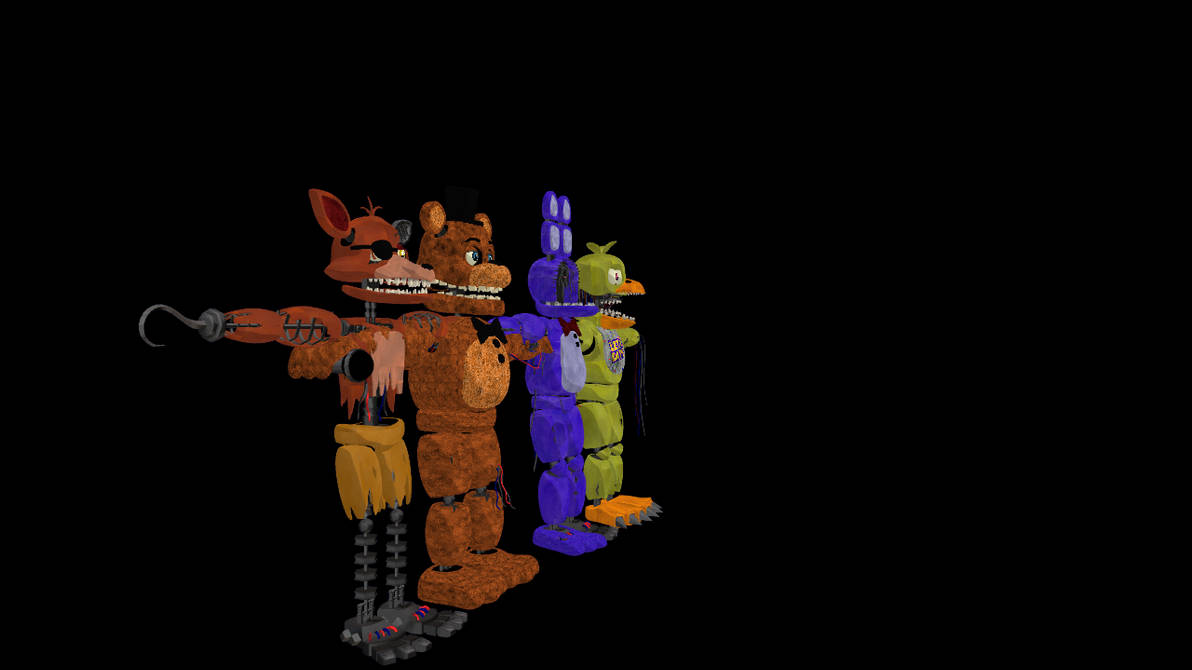 Mmdagent withered pack remastered by me by Pikanikbla on DeviantArt