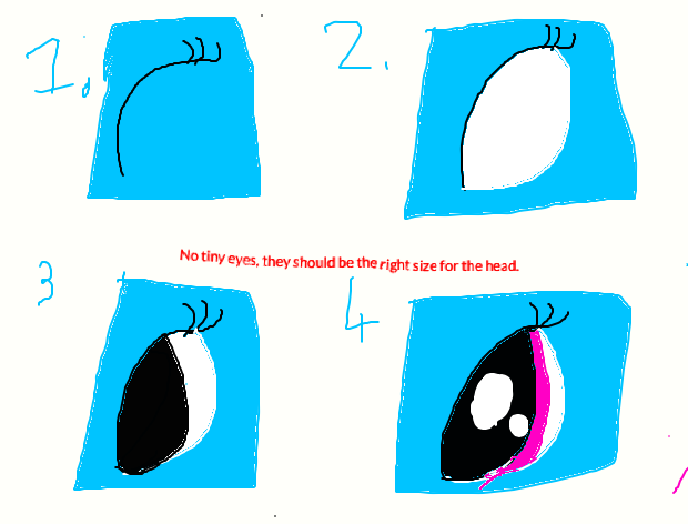How I draw mlp eyes by melovedogs123 on DeviantArt
