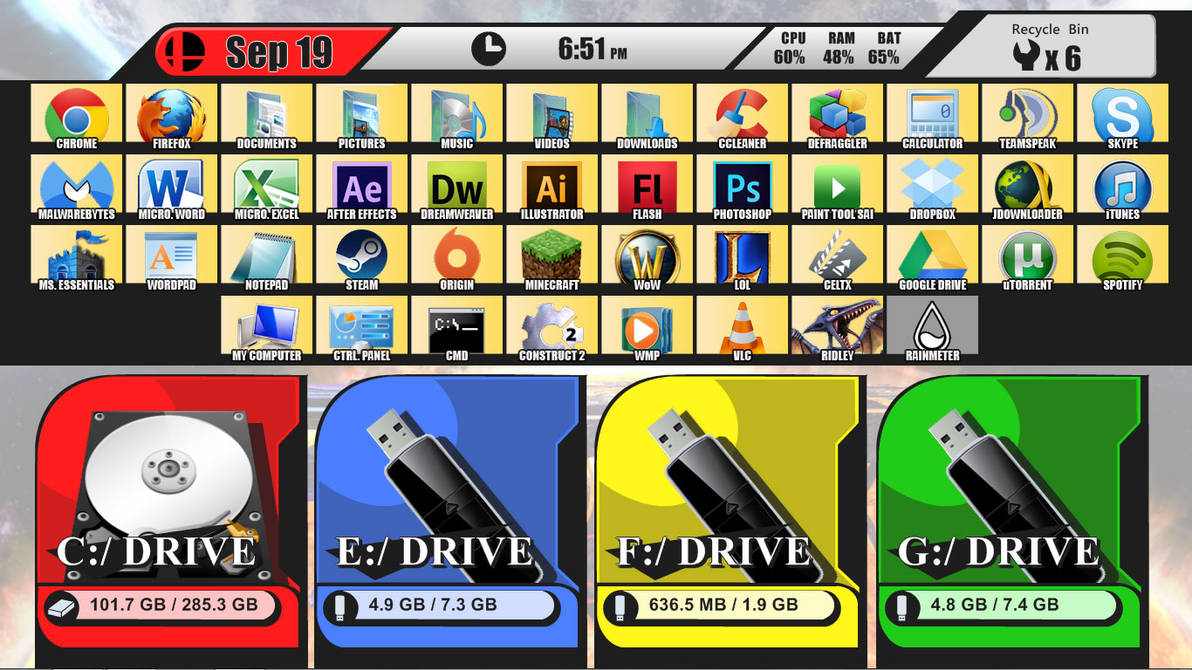 Smash Bros CSS 1.0 by stickdudeseven on DeviantArt