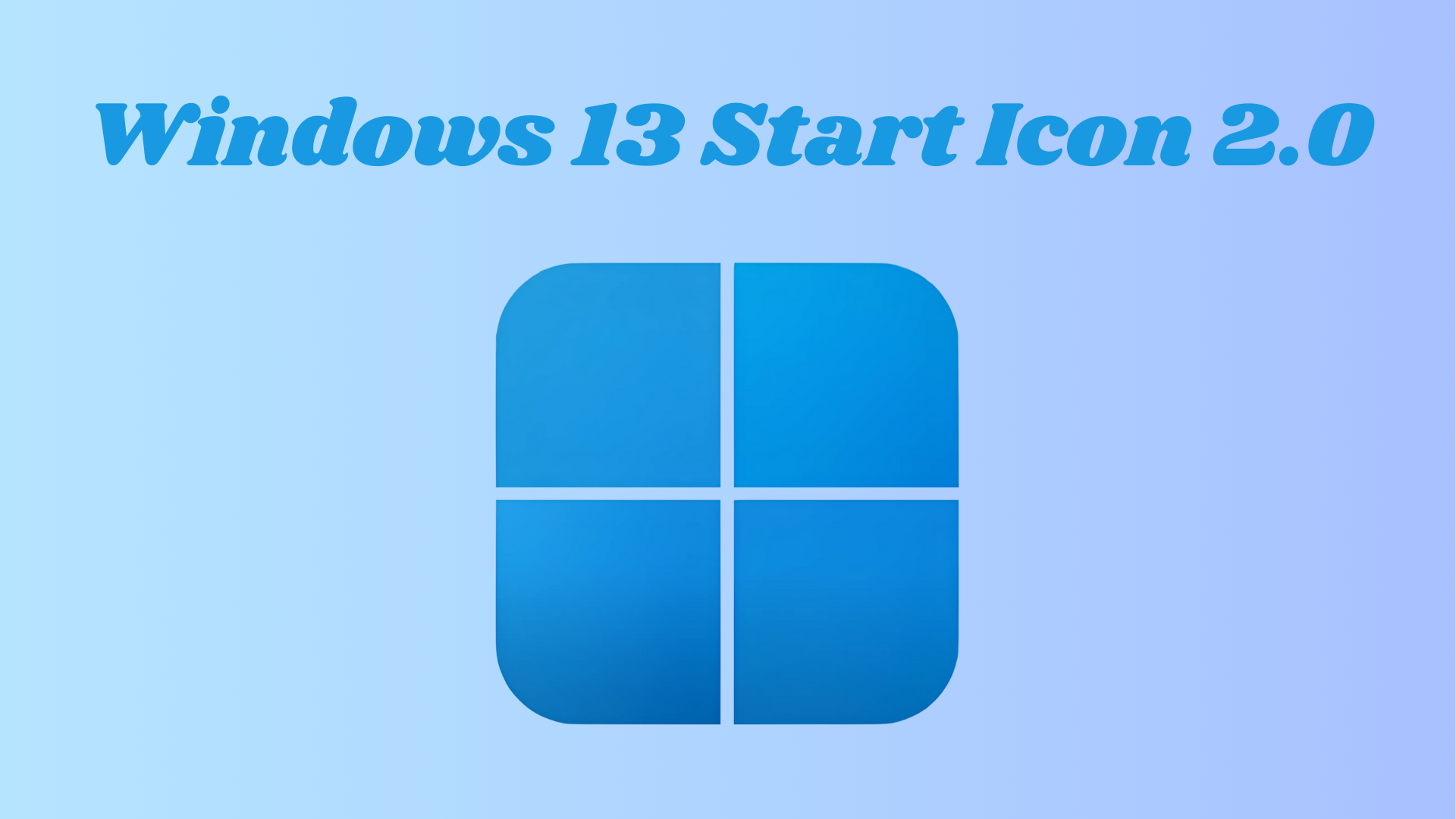 Windows 13 Start Icon 2.0 by Belu-King on DeviantArt