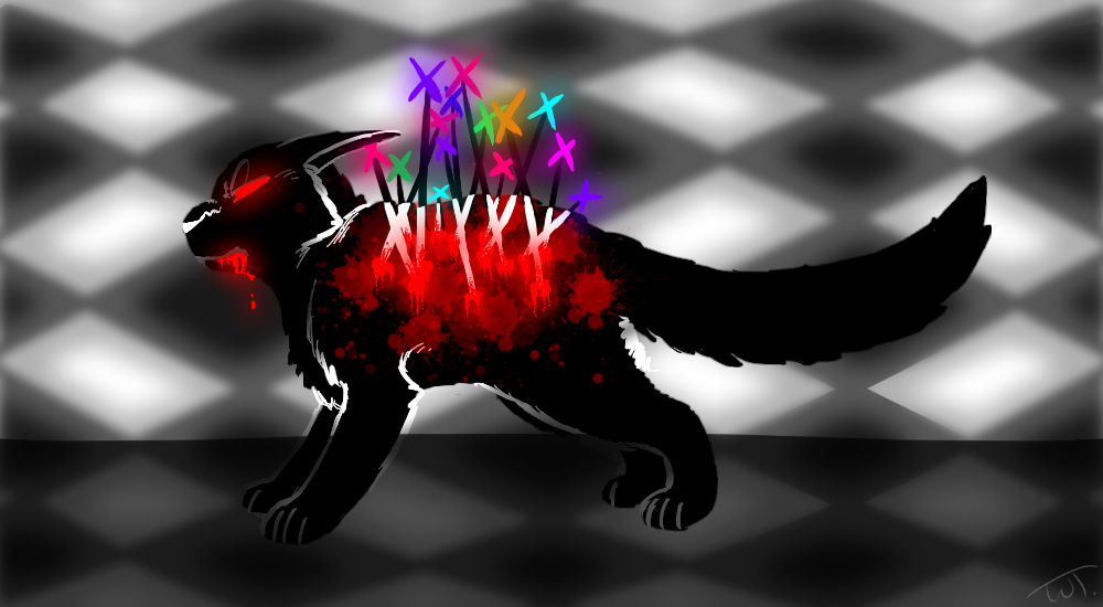 These needles are starting to piss me off by wolftail1999 on DeviantArt