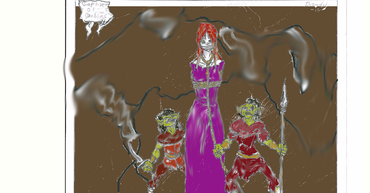 Captive of Goblins by MasterBrody on DeviantArt