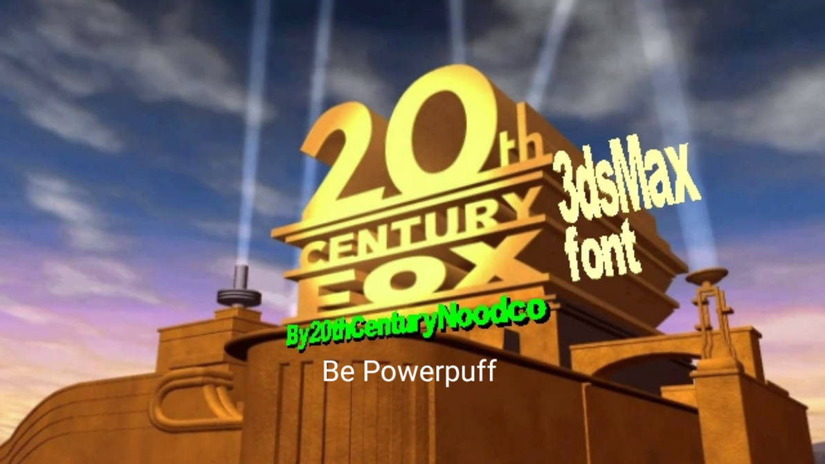 20th Century Fox Arial Black 3DS Max The Font by NoodcoFan199 on DeviantArt