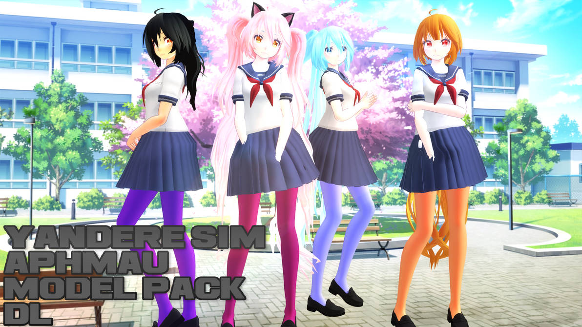 Yandere sim Aphmau Model Pack DL by KawaiiNightGamer on DeviantArt