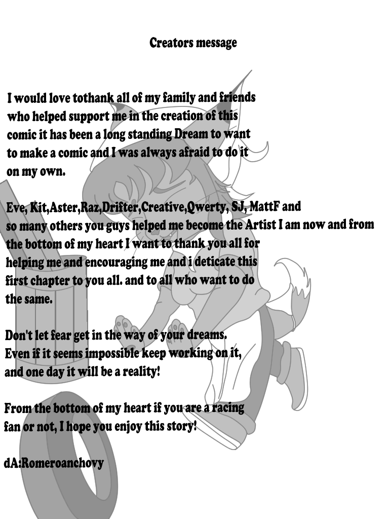 Over Crest: Thank you by romeroanchovy on DeviantArt