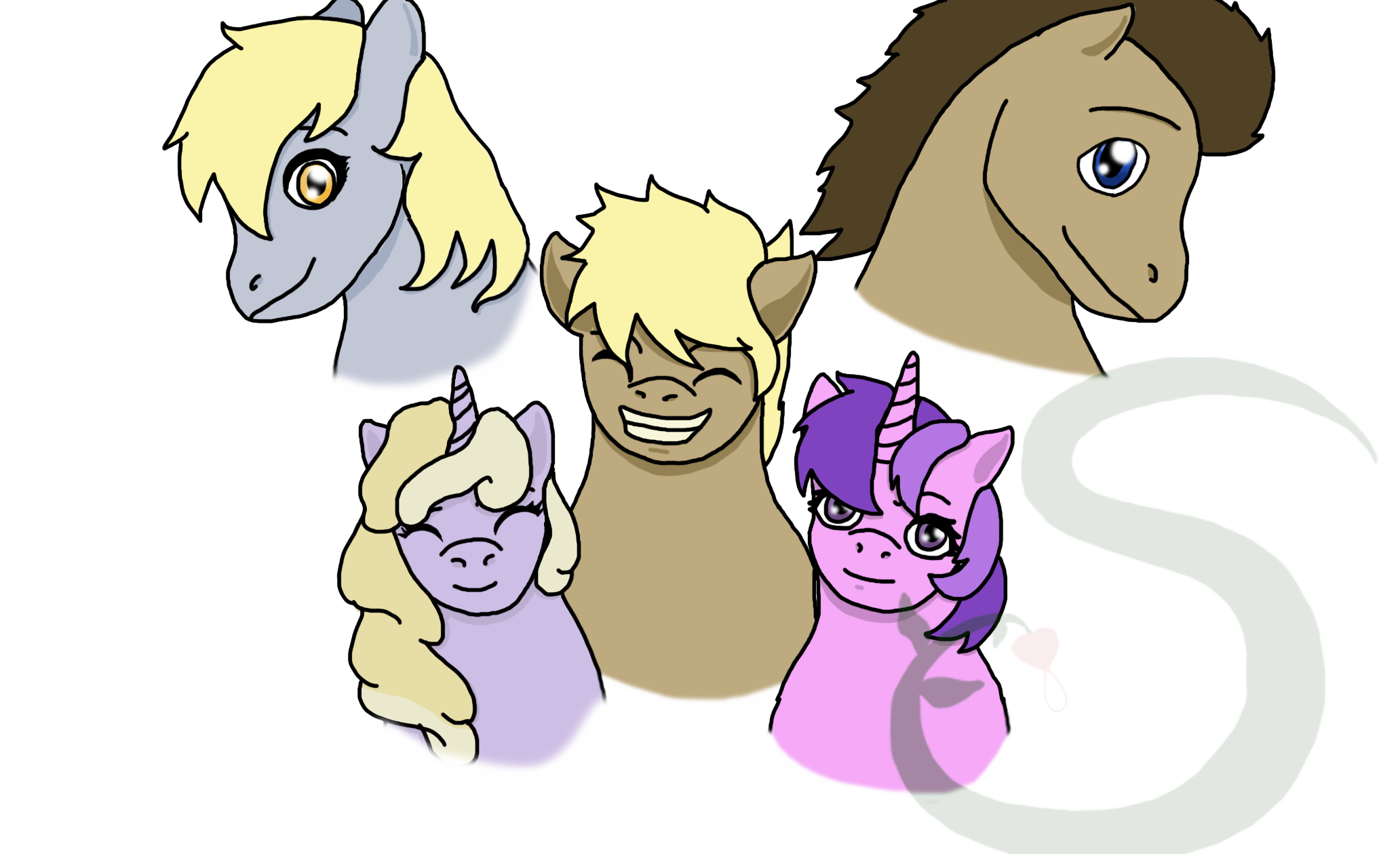 Hooves Family by CosmicStarEmpress on DeviantArt
