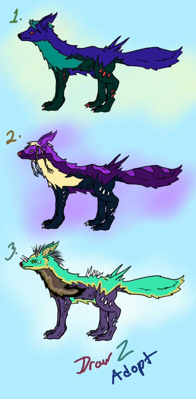 Free DTA Dogoon adopts 5 by DimensionXXIV on DeviantArt