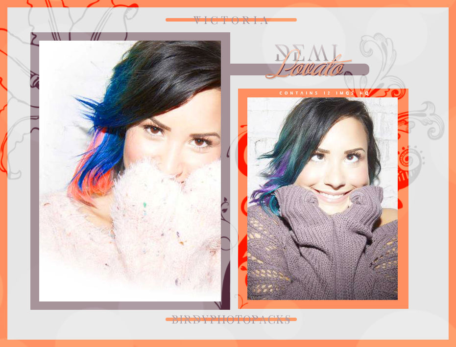 // PHOTOPACK 862 - DEMI LOVATO // by euphoriaphotopacks on DeviantArt
