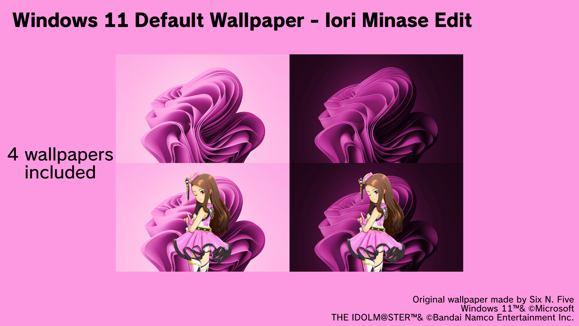 W11 Default Edit - Iori Minase Version by Mayugaph on DeviantArt