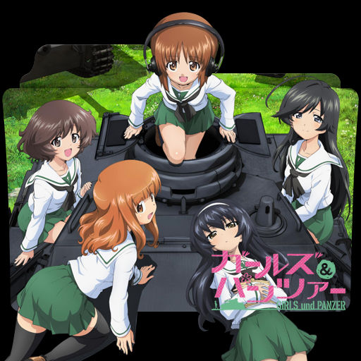Girls und Panzer (2) Folder Icon by DarkDirtyDanny on DeviantArt