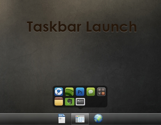 Taskbar Launch by NomNuggetNom on DeviantArt