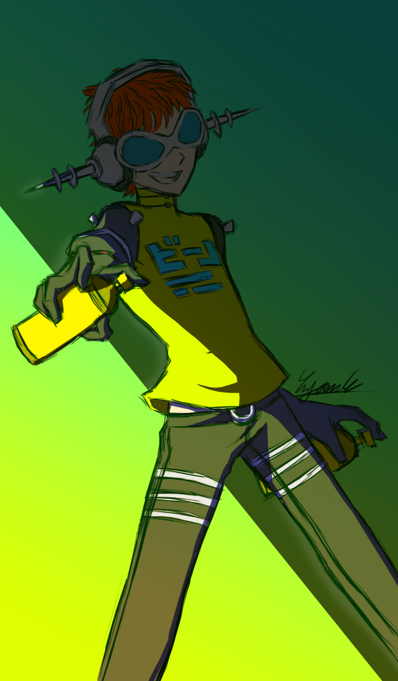 Beat ~ Jet Set Radio Future (Sketch) by DynamicSkizze on DeviantArt