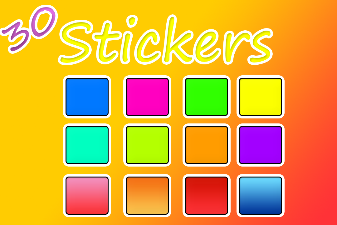 30 Stickers photoshop styles pack #1 by MattBlockxy on DeviantArt