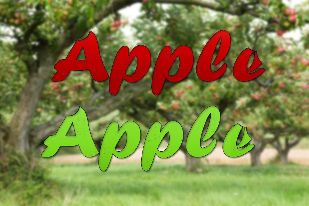 Apple layers styles for photoshop by MattBlockxy on DeviantArt