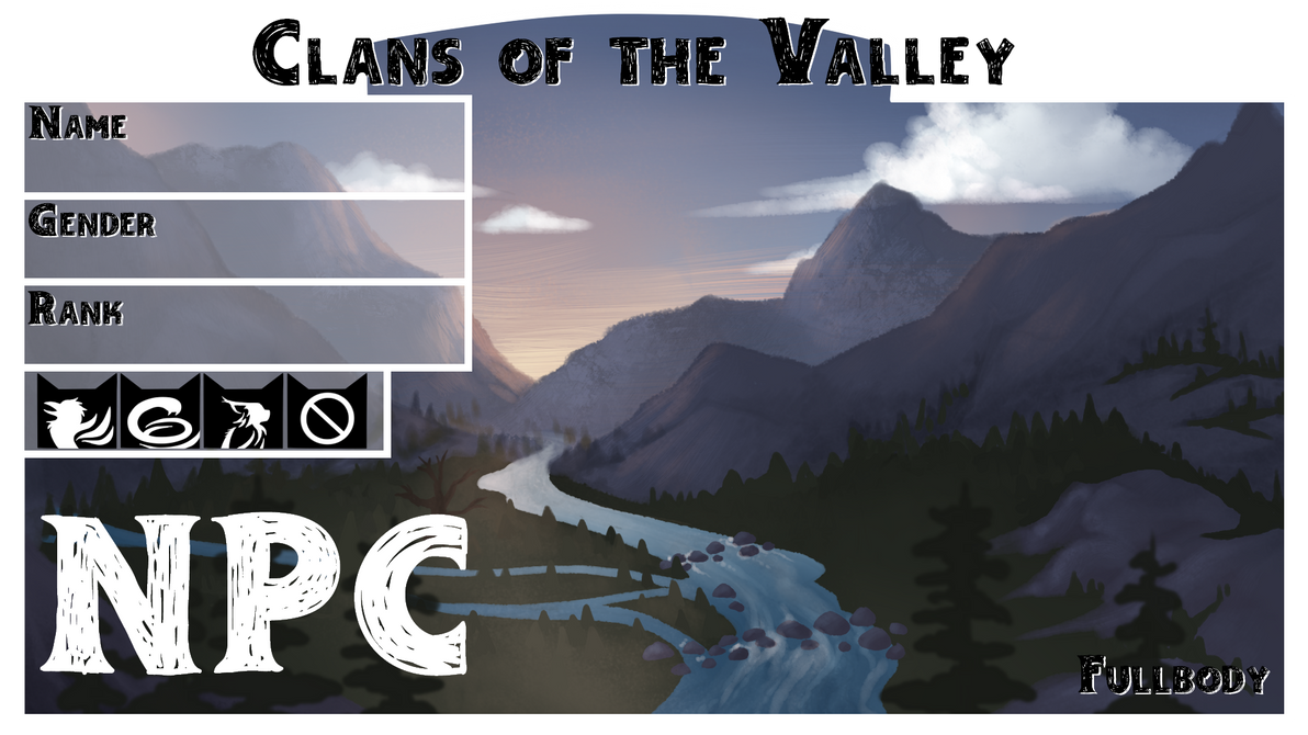 Blank NPC Application V2 by cotvmod on DeviantArt