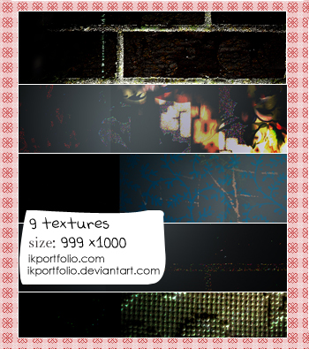 9 textures by Ikportfolio on DeviantArt